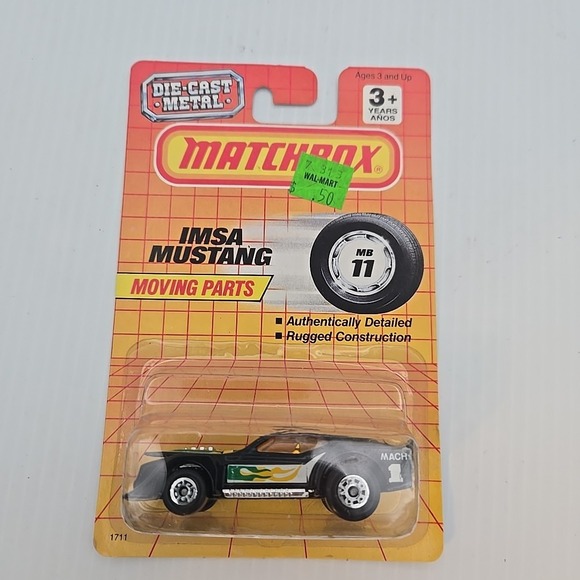 MATCHBOX | Toys | Matchbox 993 Mb 11 Imsa Mustang New Color Is Black ...